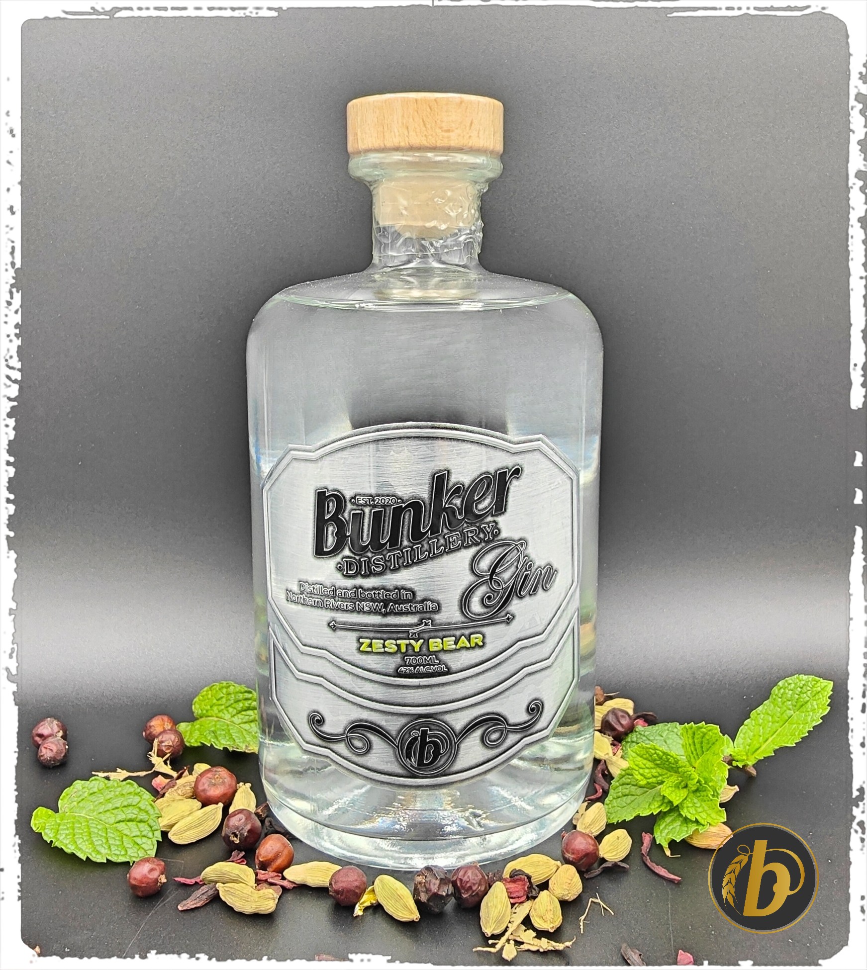 Bunker Distillery - Zesty Bear Gin from Australia - Winner of Bronze ...