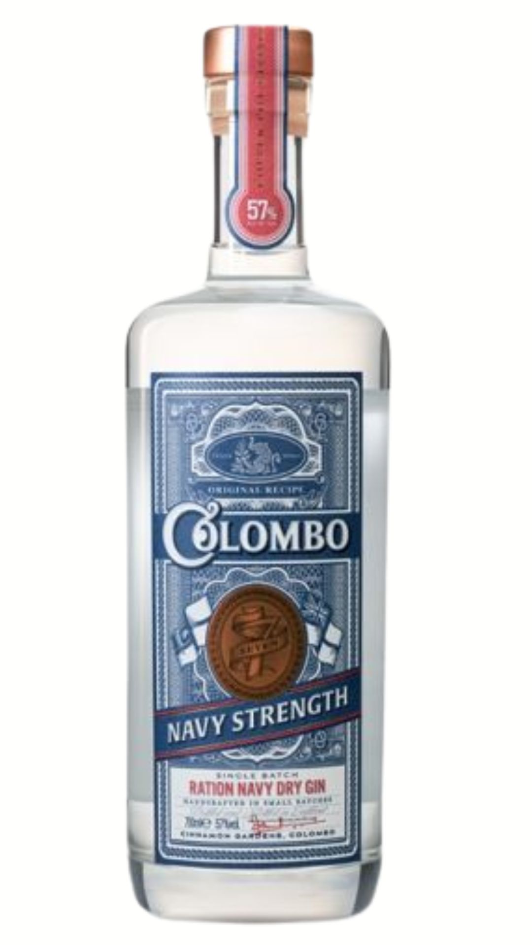 Colombo No7 Navy Ration Dry Gin from United Kingdom - Winner of Gold ...