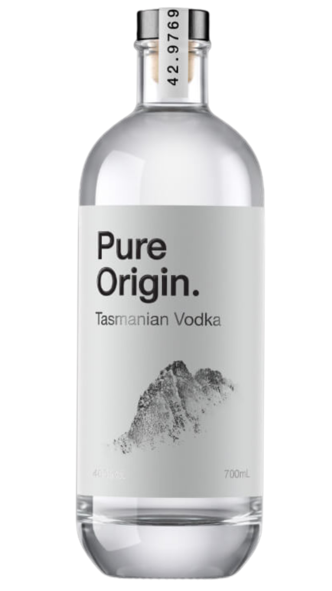 Pure Origin Tasmanian Vodka 700mL from Australia - Winner of Gold medal ...