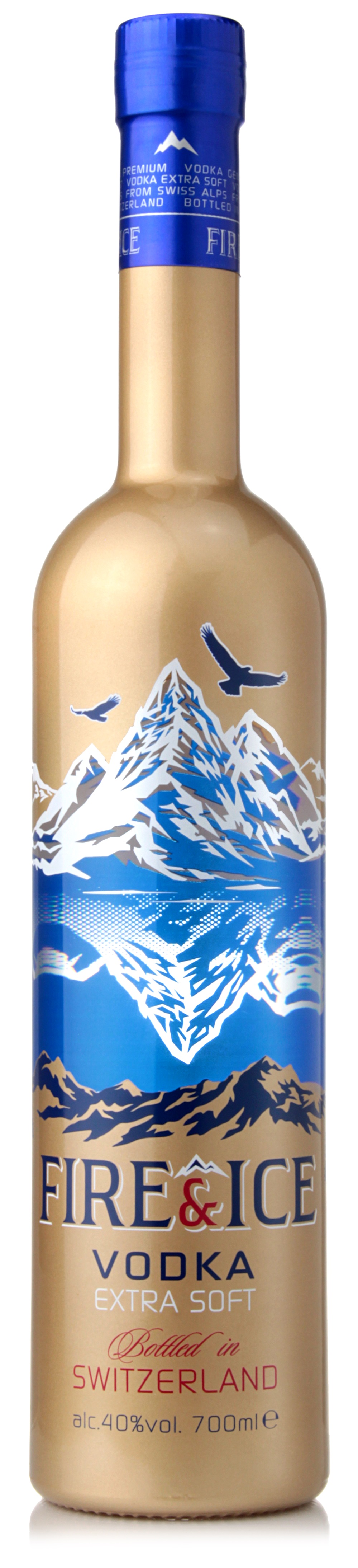 Fire & Ice Extra Soft Gold Vodka from Switzerland - Winner of Silver ...