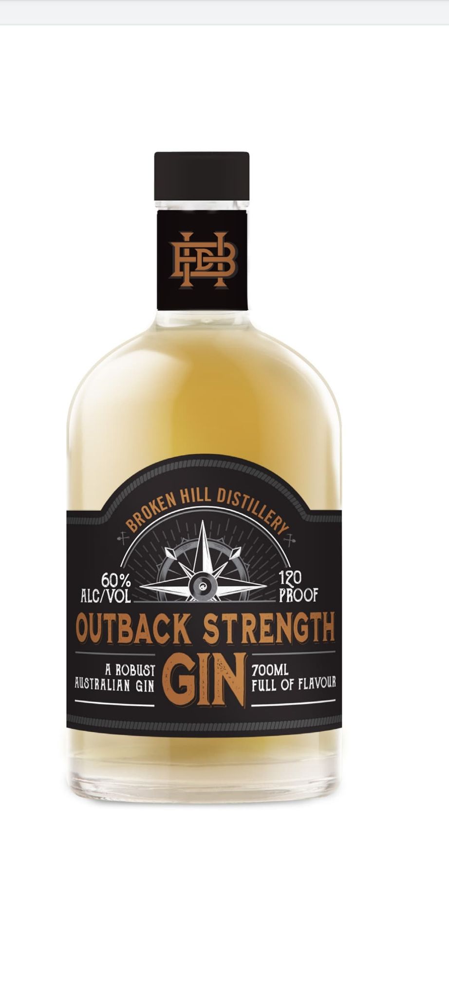 Broken Hill Distillery Outback Strength Gin from Australia - Winner of Silver medal at the ...