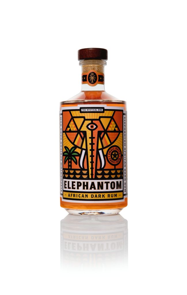 Elephantom African Dark Rum from South Africa - Winner of Silver medal ...