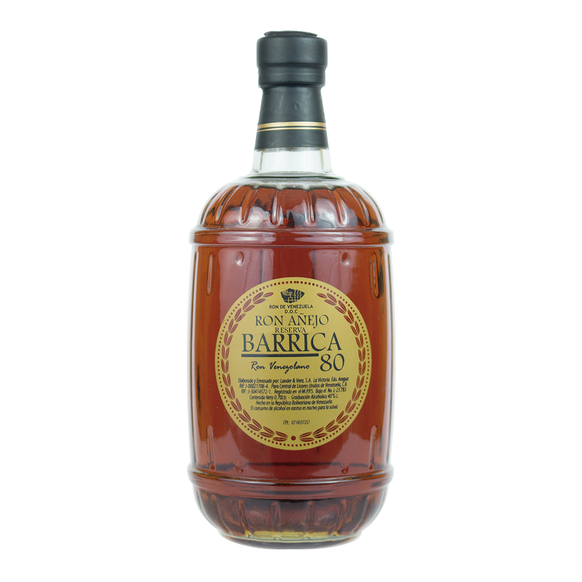 Ron Añejo Reserva Barrica 80 from Venezuela, Bolivarian Republic of ...