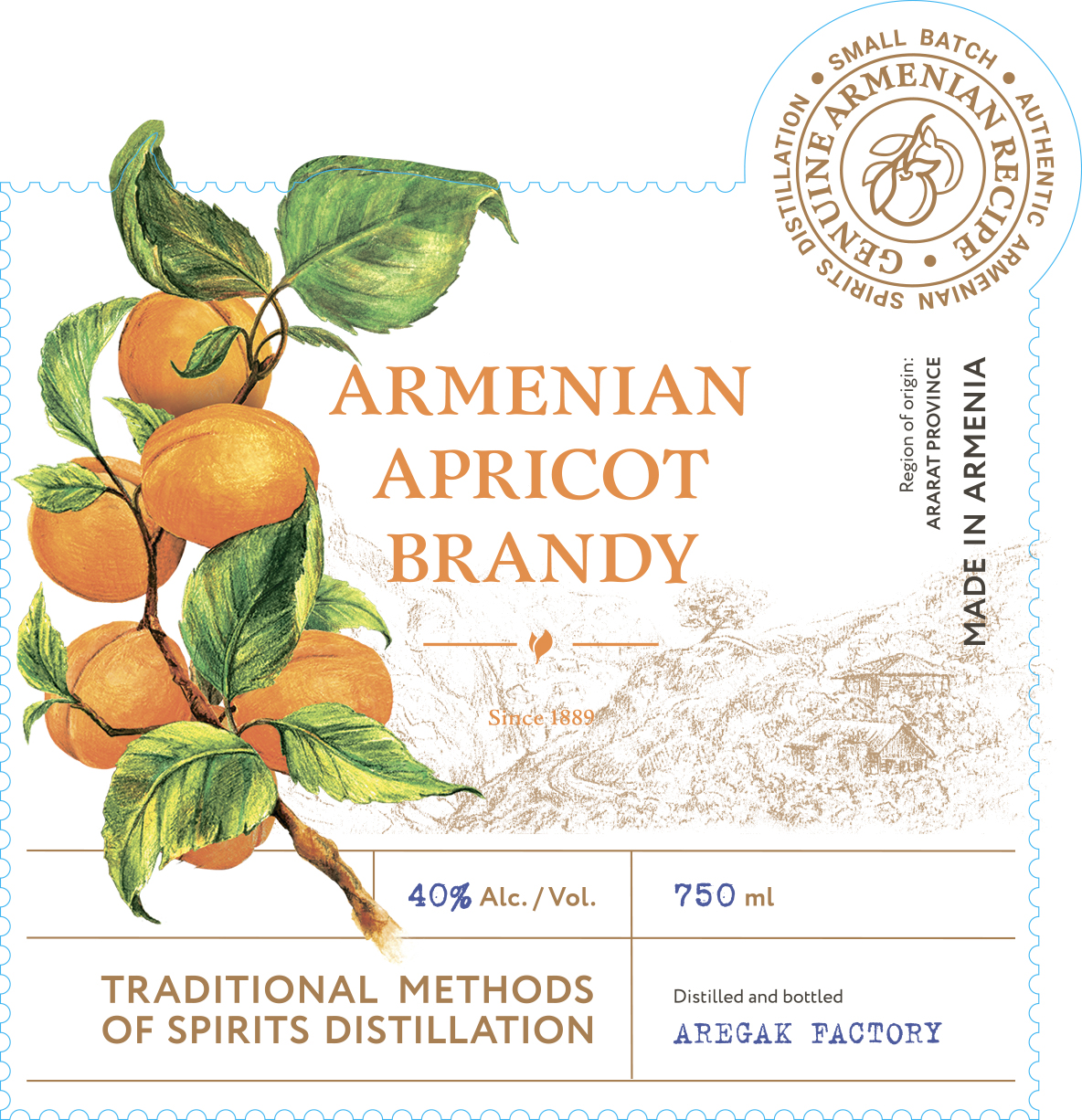 MAGIC TREE / Armenian apricot brandy from Armenia - Winner of Silver ...