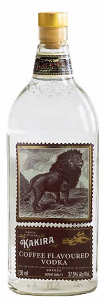 Kakira Coffee Flavoured Vodka from Uganda - Winner of Silver medal at ...