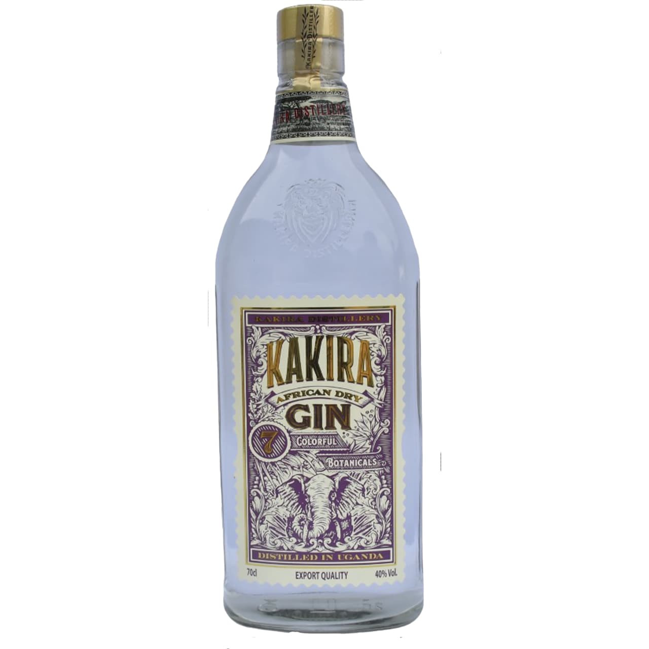 Kakira African Dry Gin from Uganda - Winner of Silver medal at the London Spirits Competition