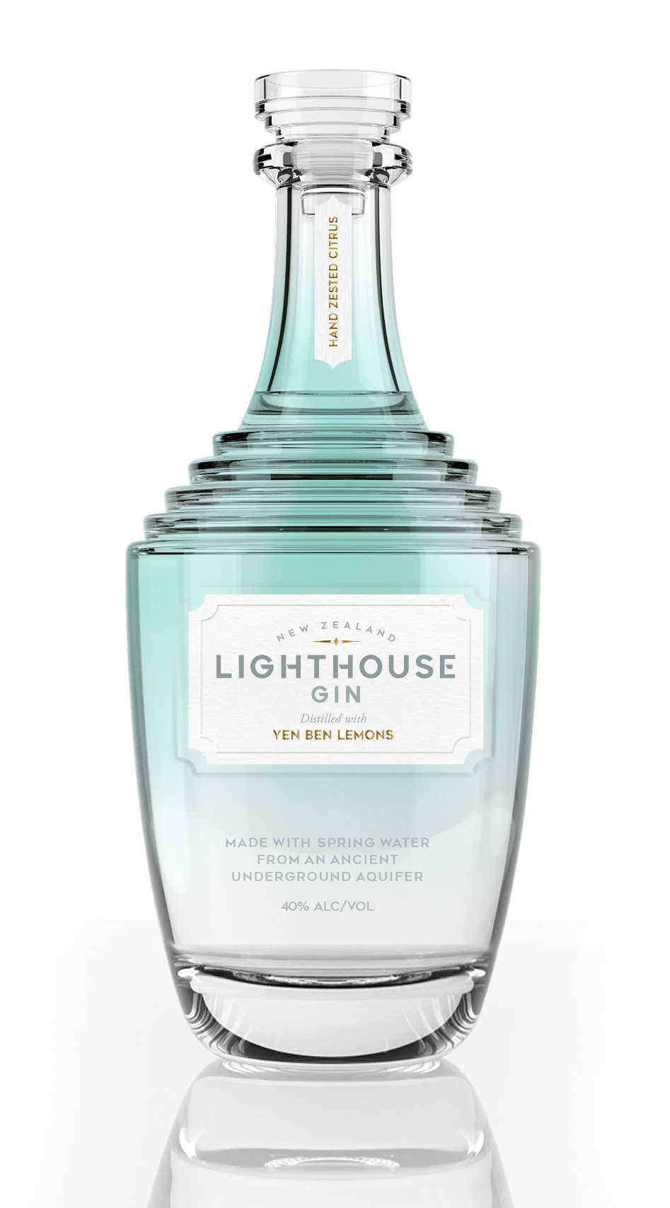 Lighthouse Gin from New Zealand - Winner of Silver medal at the London ...