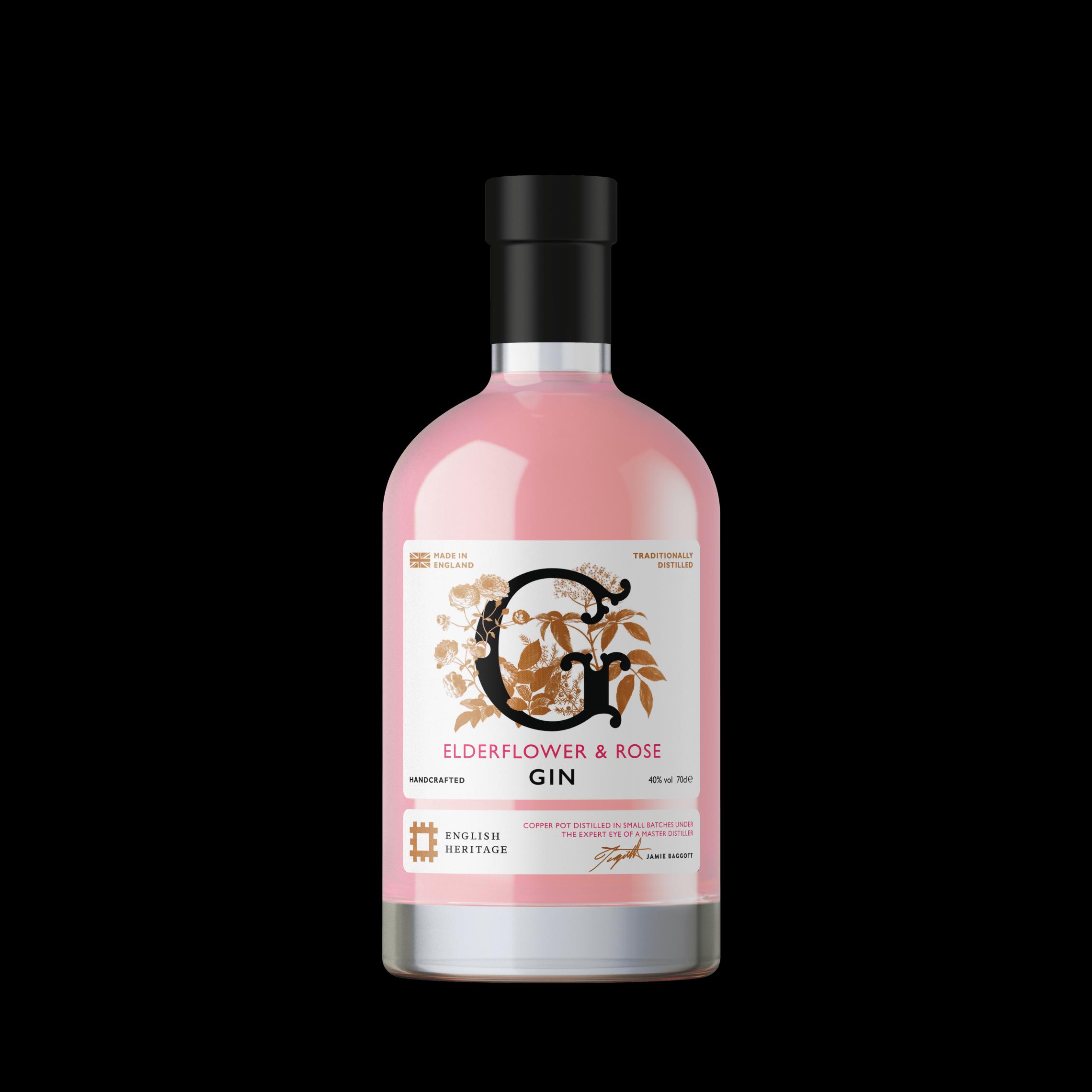 English Heritage - Elderflower & Rose Gin from United Kingdom - Winner ...
