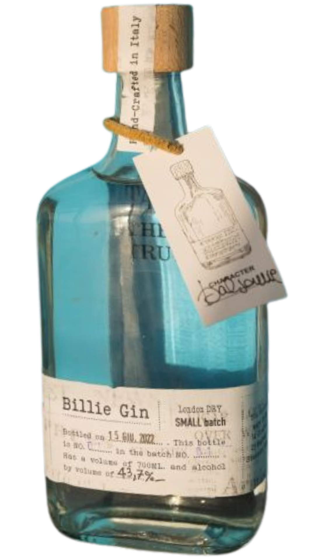 Billie Gin from Italy - Winner of Silver medal at the London Spirits ...