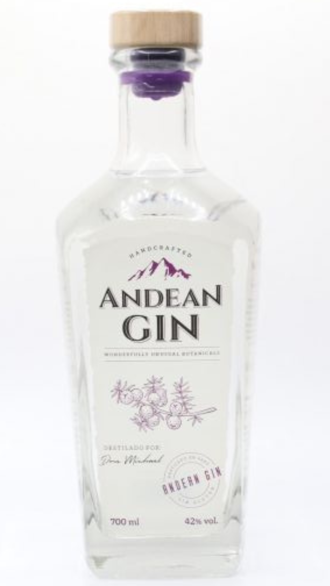 Andean Gin from Peru - Winner of Silver medal at the London Spirits ...