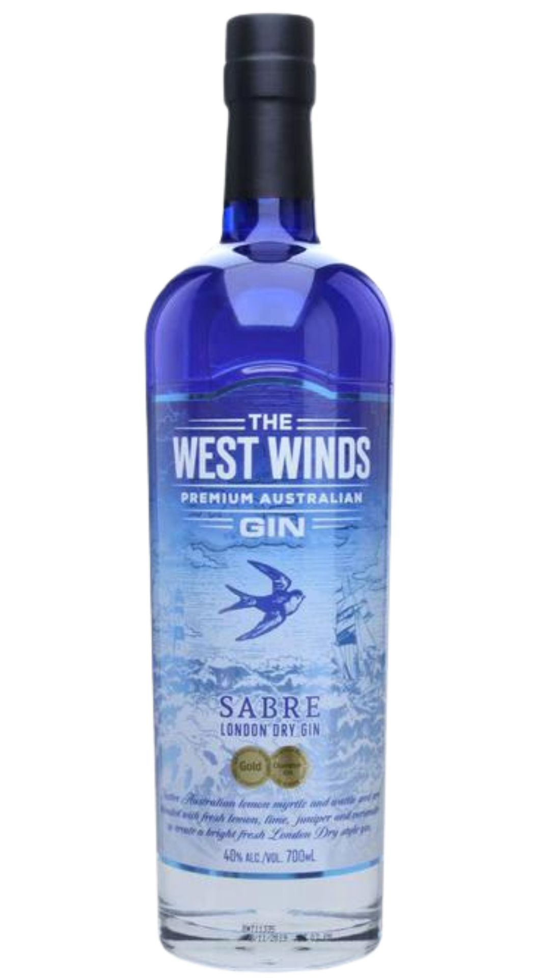The West Winds Gin - Sabre from Australia - Winner of Silver medal at ...