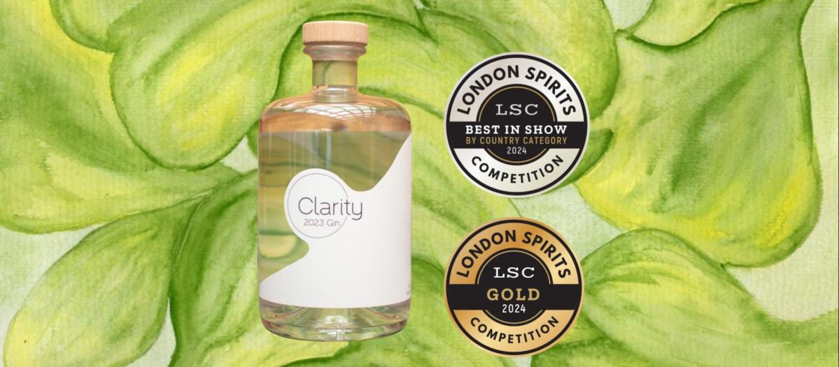 Clarity Gin Wins Gold and Best in Show at 2024 London Spirits Competition